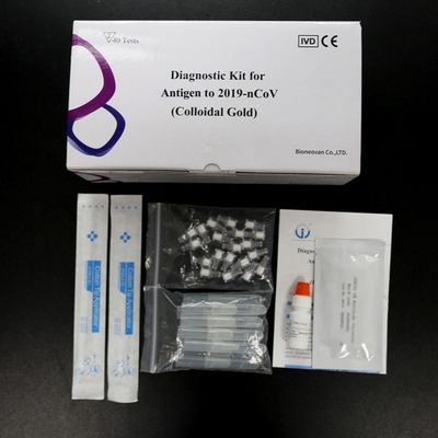 Antijen Testi Kolloidal Altın COVID-19 Swab Test Kiti 25 Paket